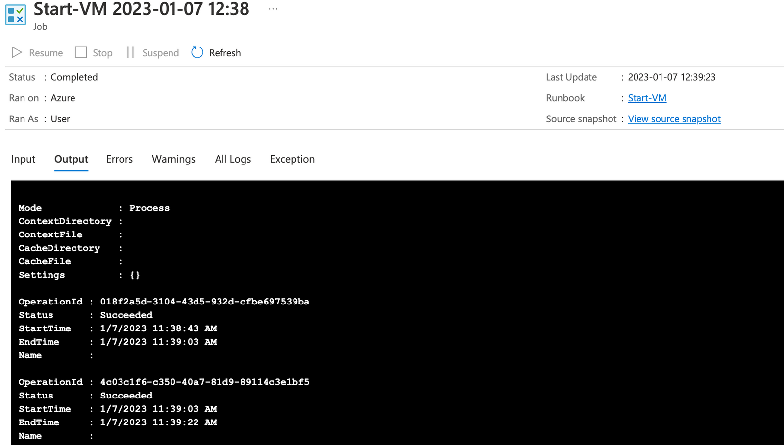 Automate Azure VM uptime schedule with Azure Automation & Bicep