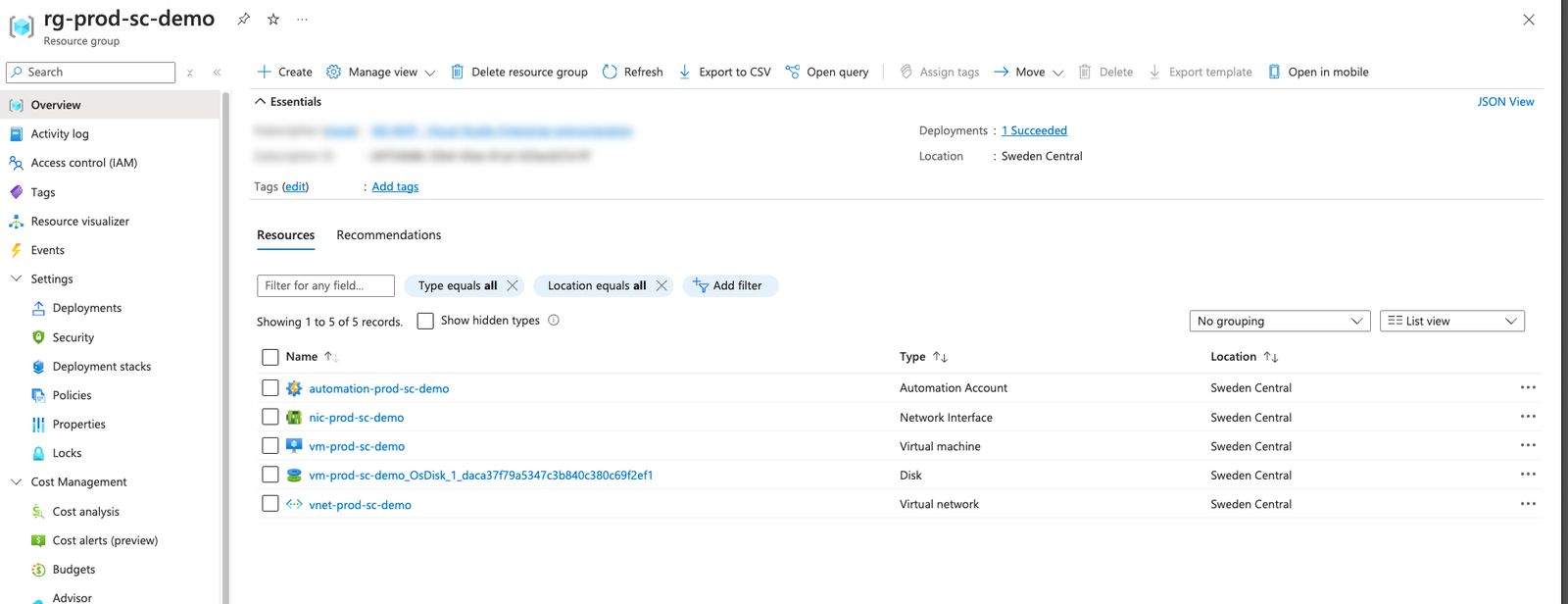 Using conditional deployments with Azure Bicep