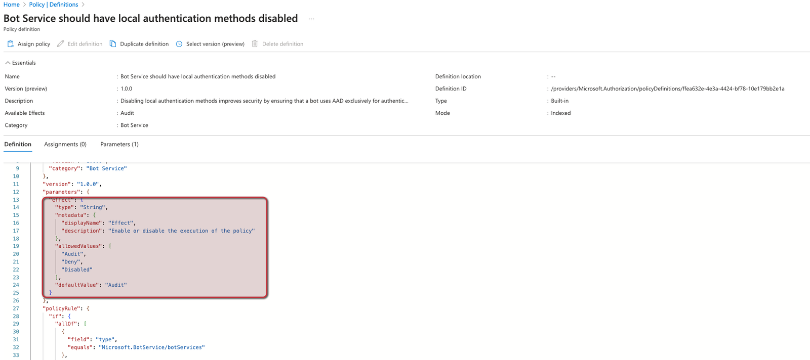Write your own custom Azure Policies with Terraform